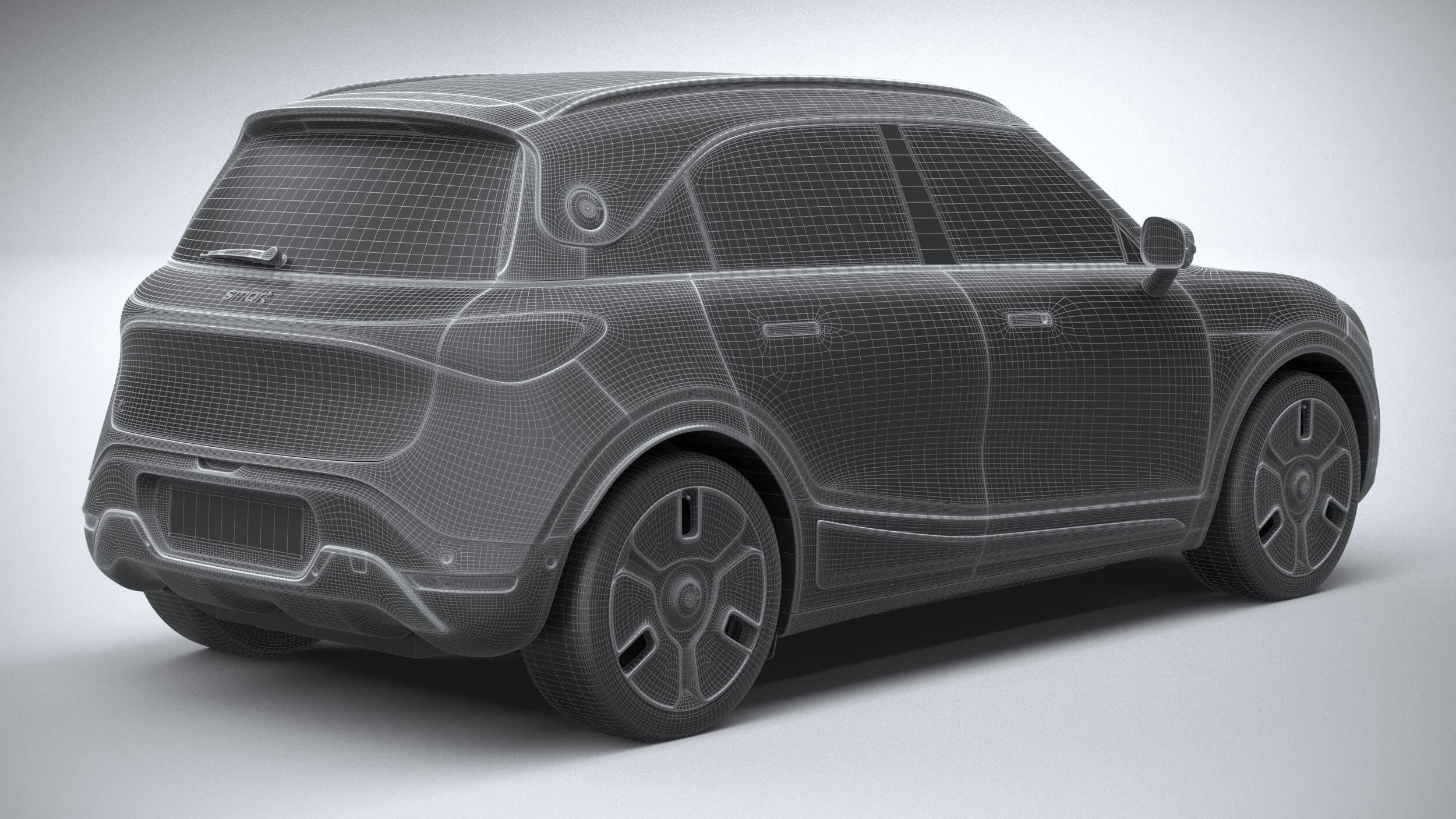 Smart 1 2023 - 3D Model by SQUIR