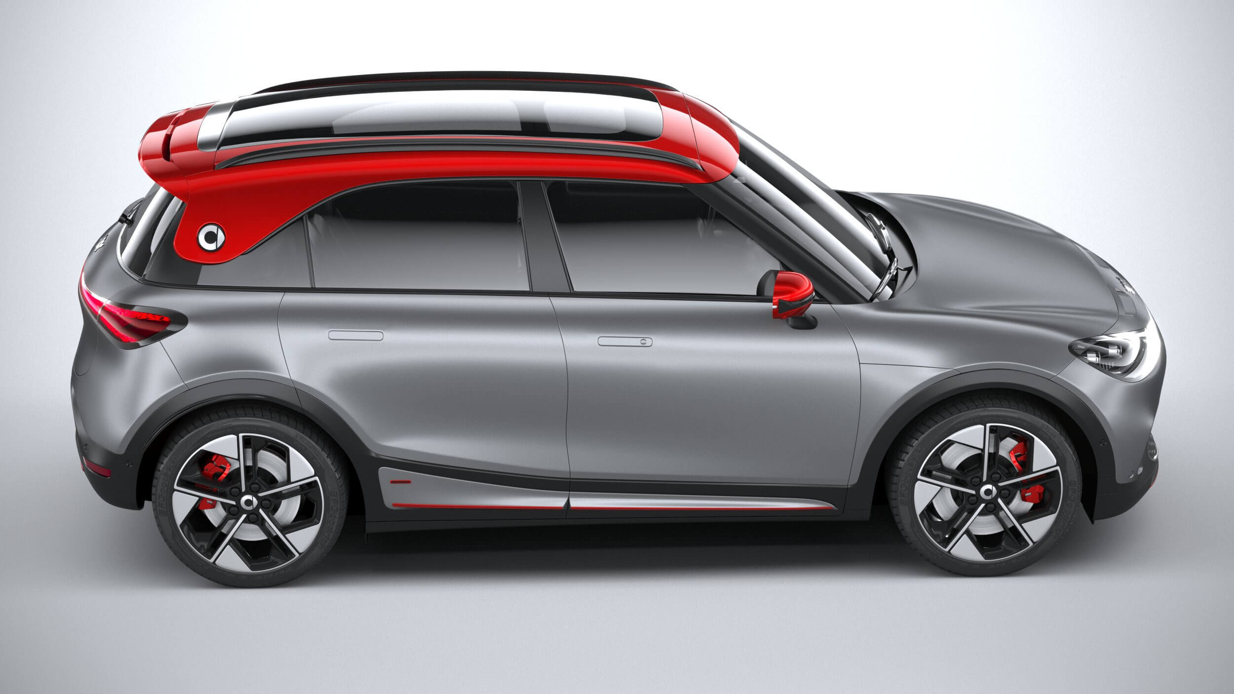 Smart 1 Brabus 2023 - 3D Model by SQUIR