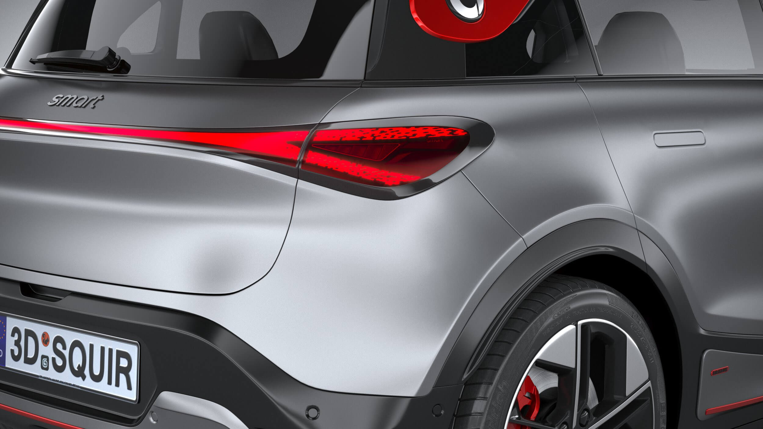 Smart 1 Brabus 2023 - 3D Model by SQUIR