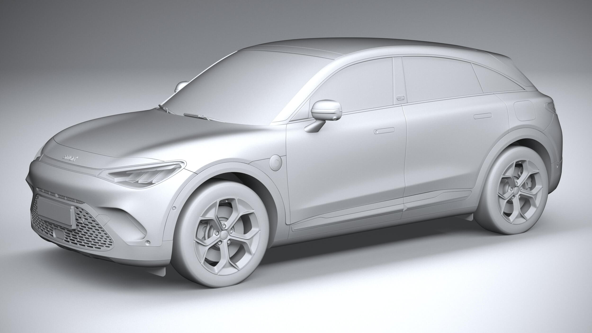 Smart 3 2024 - 3D Model by SQUIR