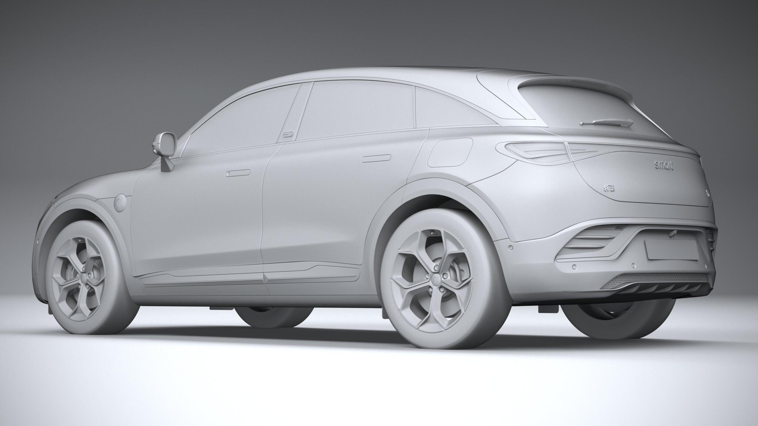 Smart 3 2024 - 3D Model by SQUIR