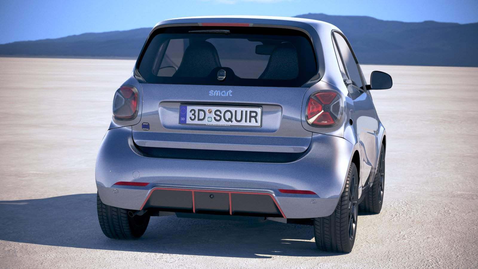 Smart EQ Fortwo 2020 - 3D Model by SQUIR