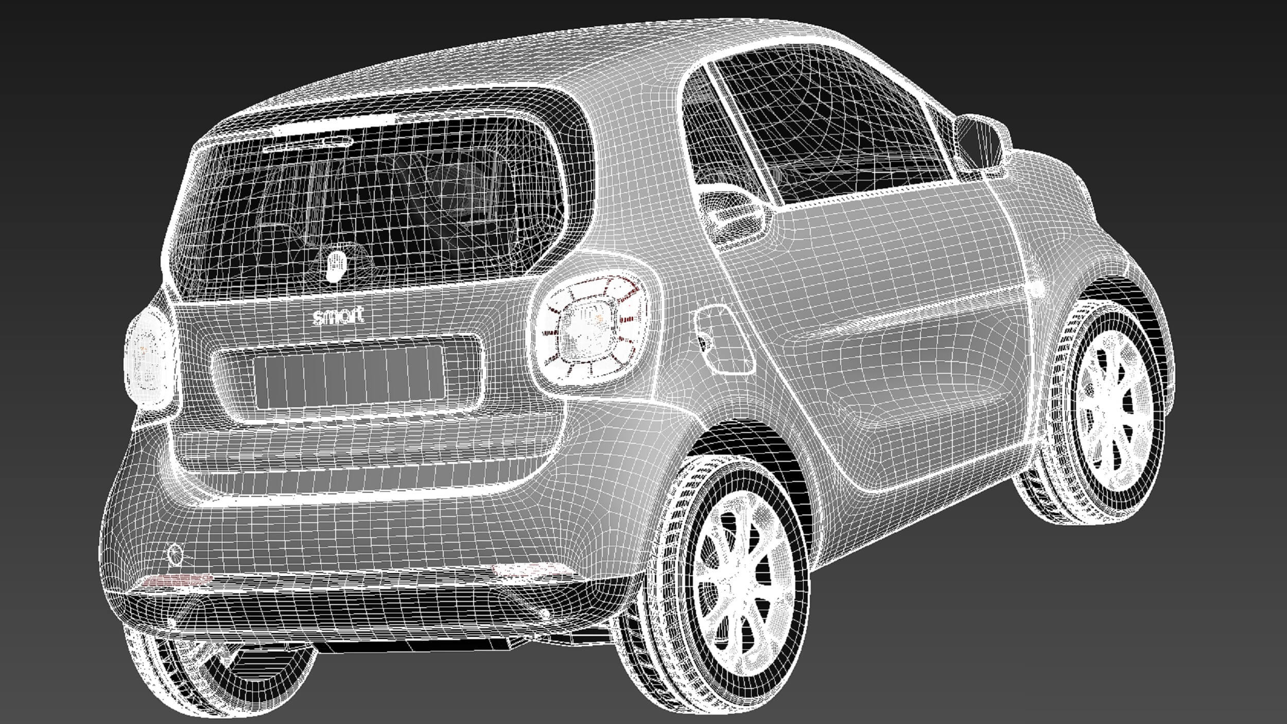 Smart ForTwo 2015 - 3D Model by SQUIR