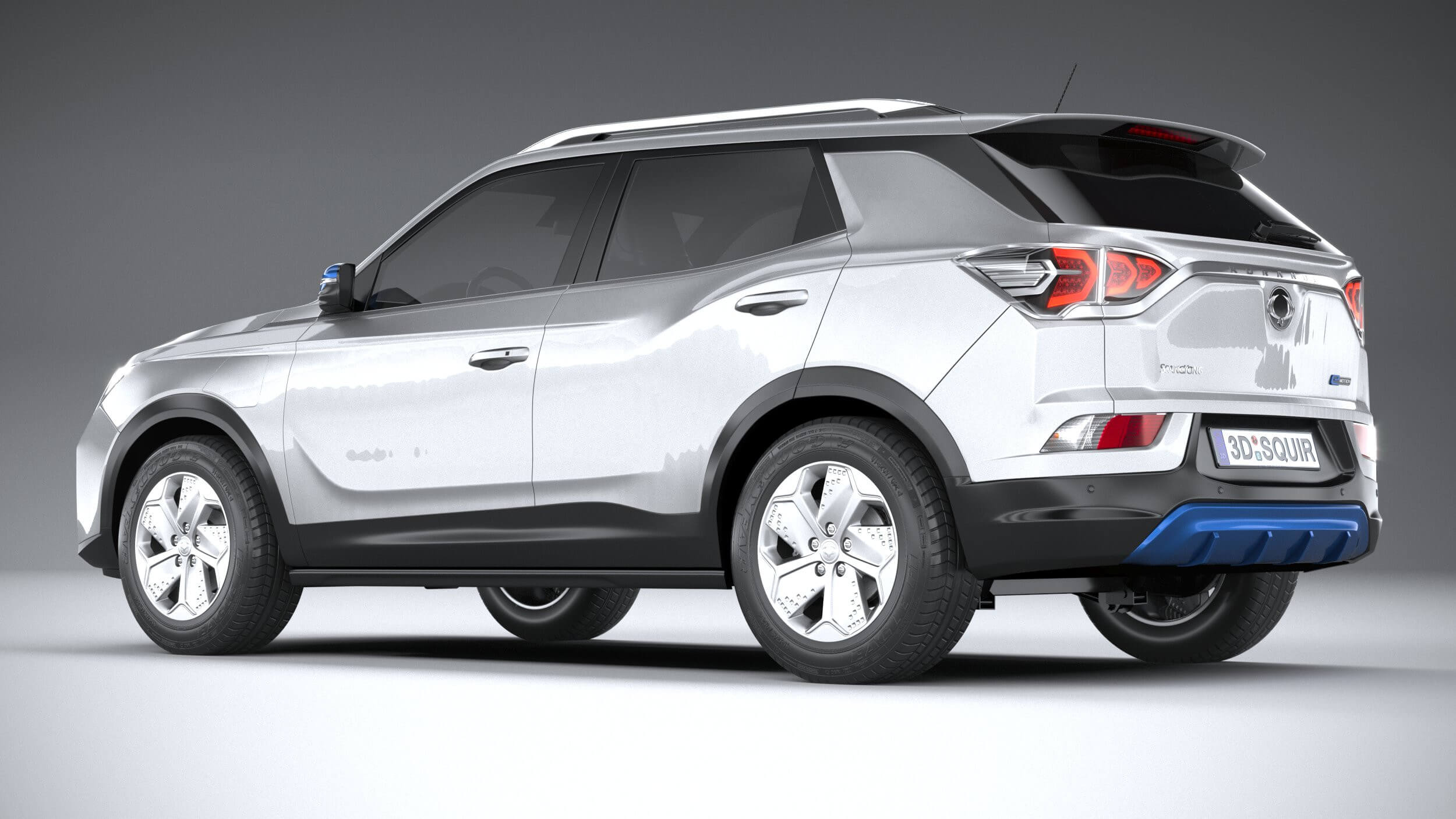 Ssangyong Korando EMotion 2023 - 3D Model by SQUIR