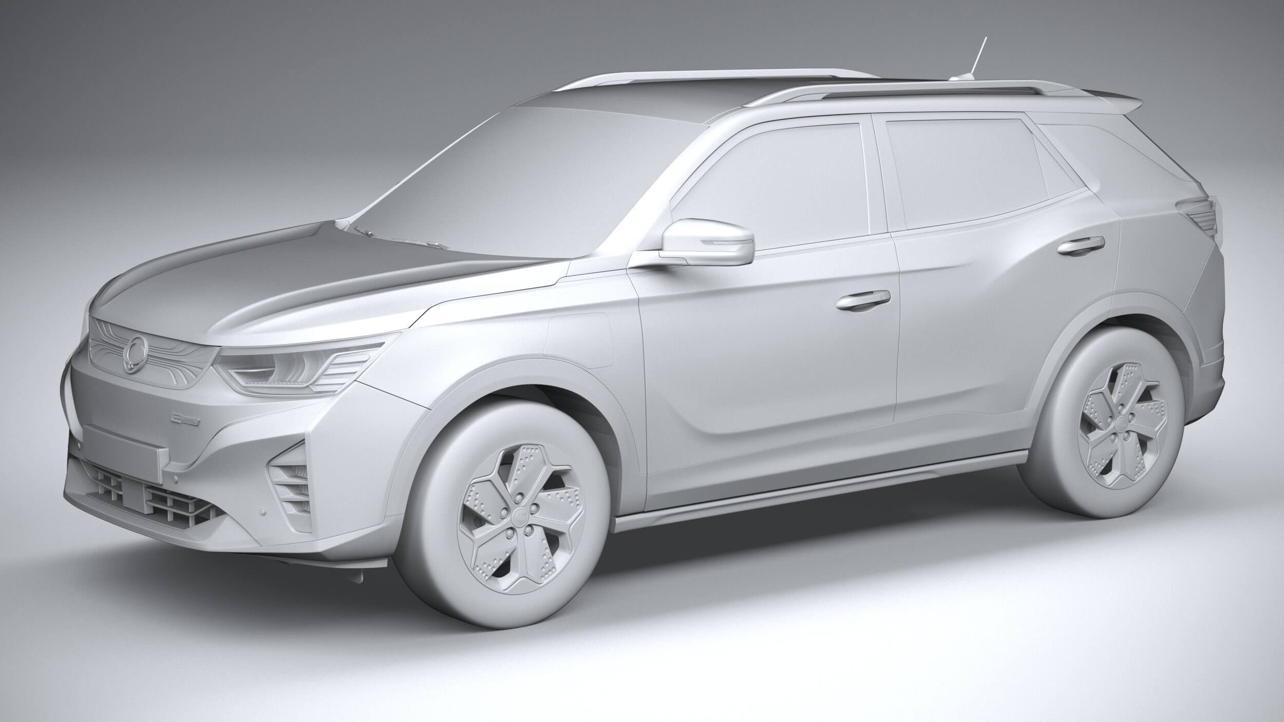 Ssangyong Korando EMotion 2023 - 3D Model by SQUIR