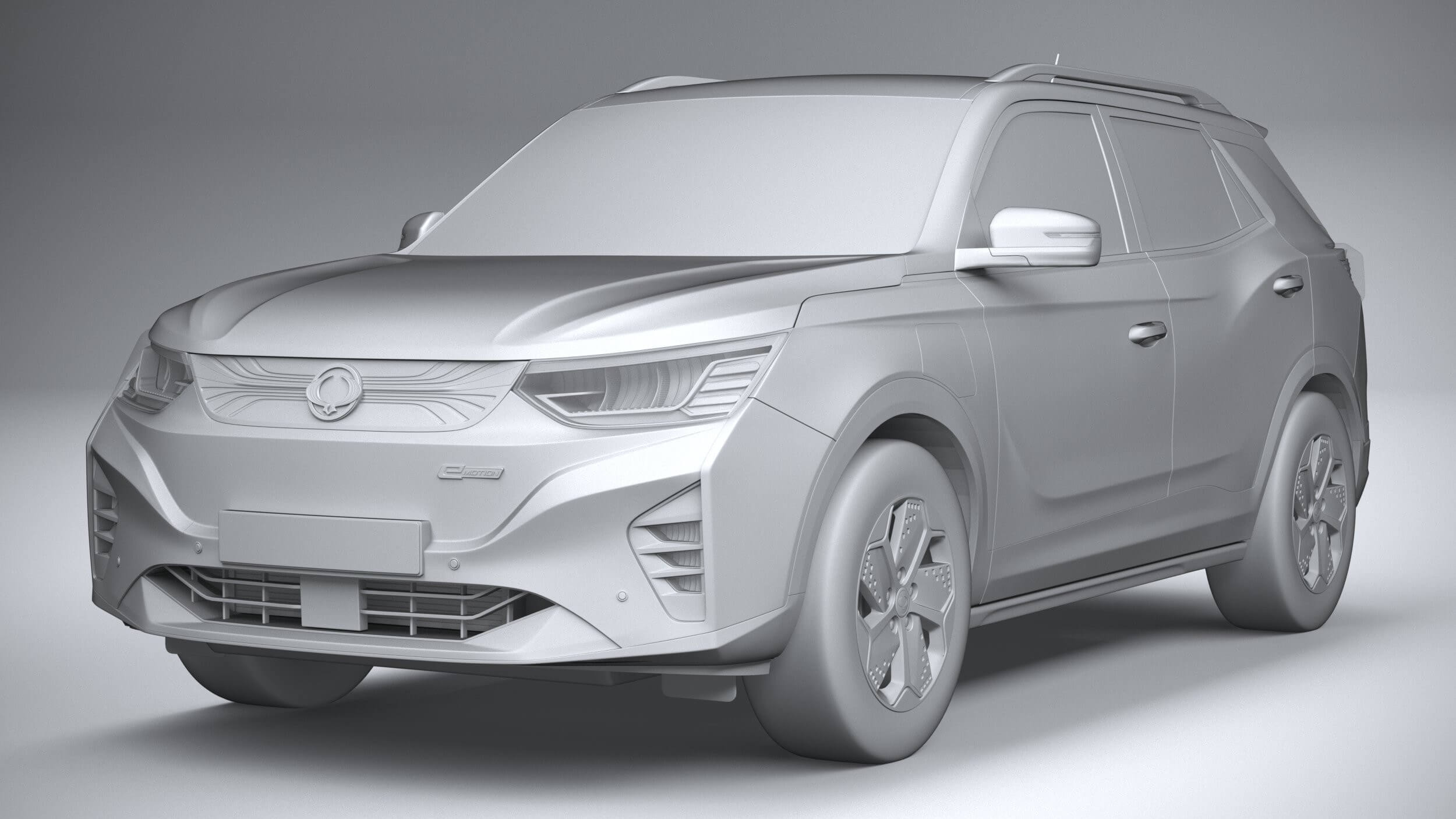 Ssangyong Korando EMotion 2023 - 3D Model by SQUIR