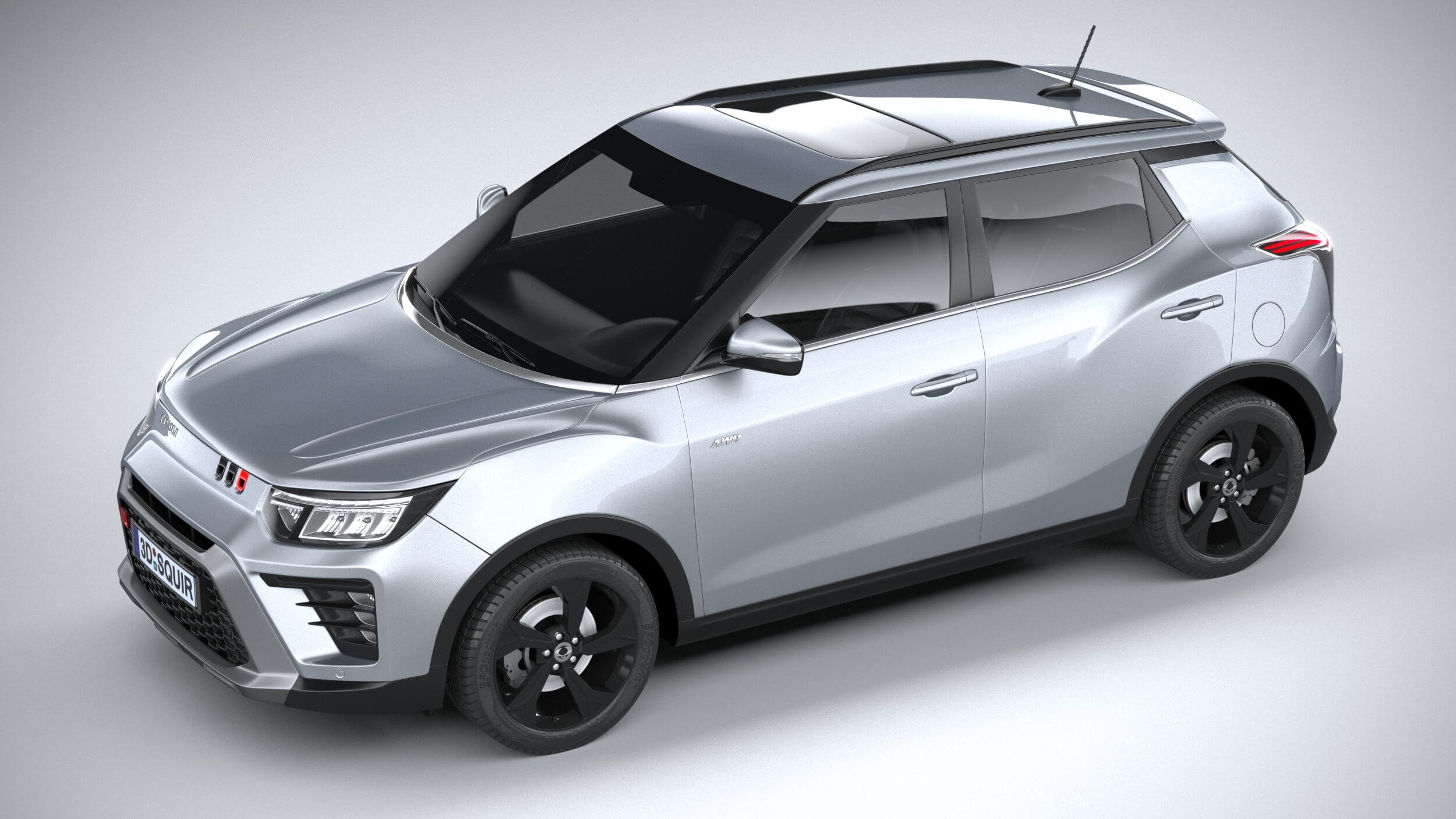 SsangYong Tivoli 2024 - 3D Model by SQUIR