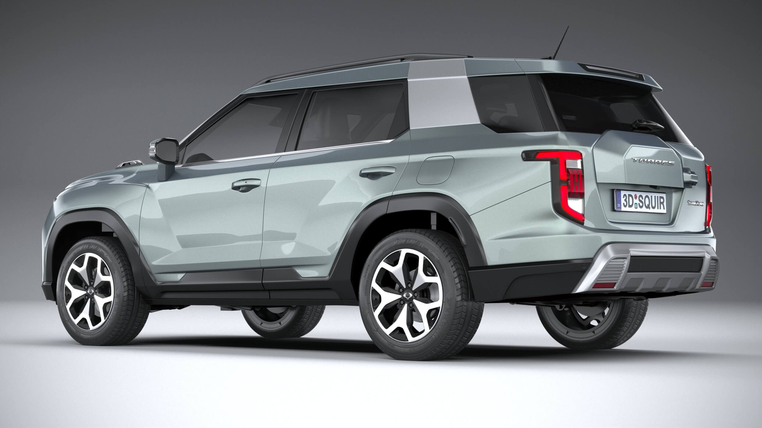 SsangYong Torres 2024 - 3D Model by SQUIR