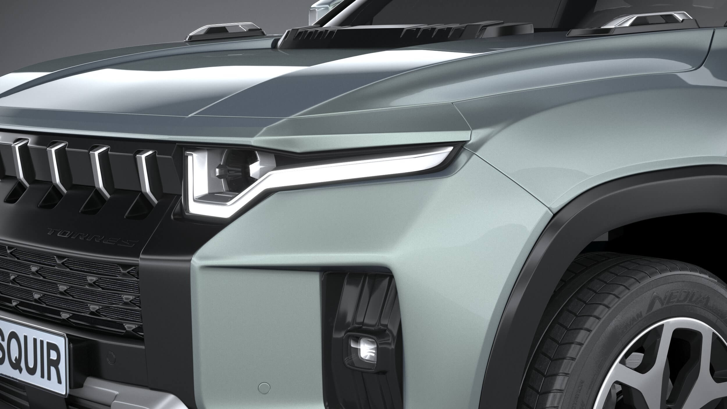 SsangYong Torres 2024 - 3D Model by SQUIR