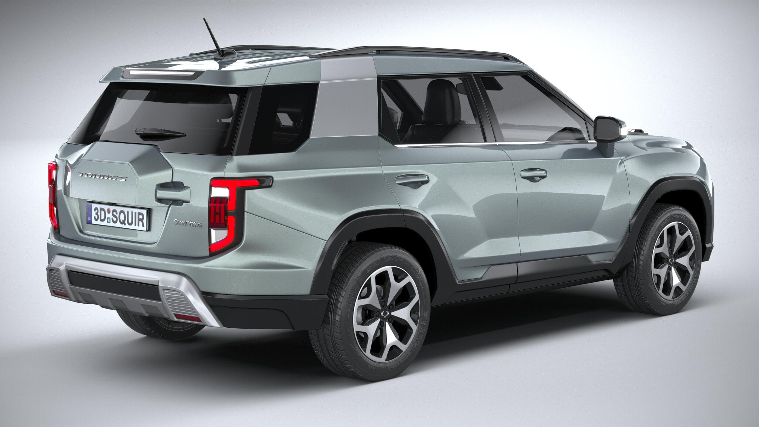 SsangYong Torres 2024 - 3D Model by SQUIR