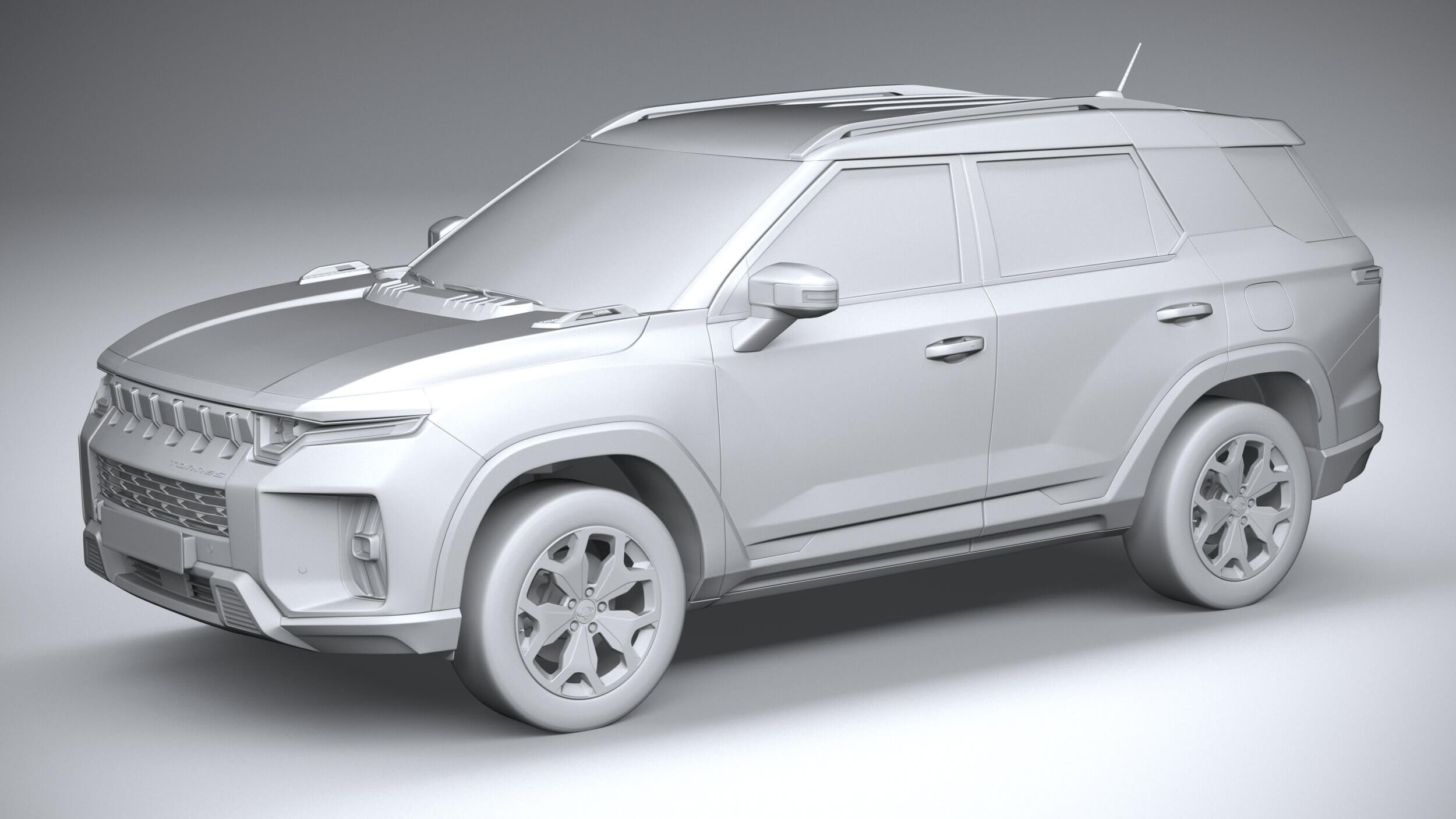 SsangYong Torres 2024 - 3D Model by SQUIR
