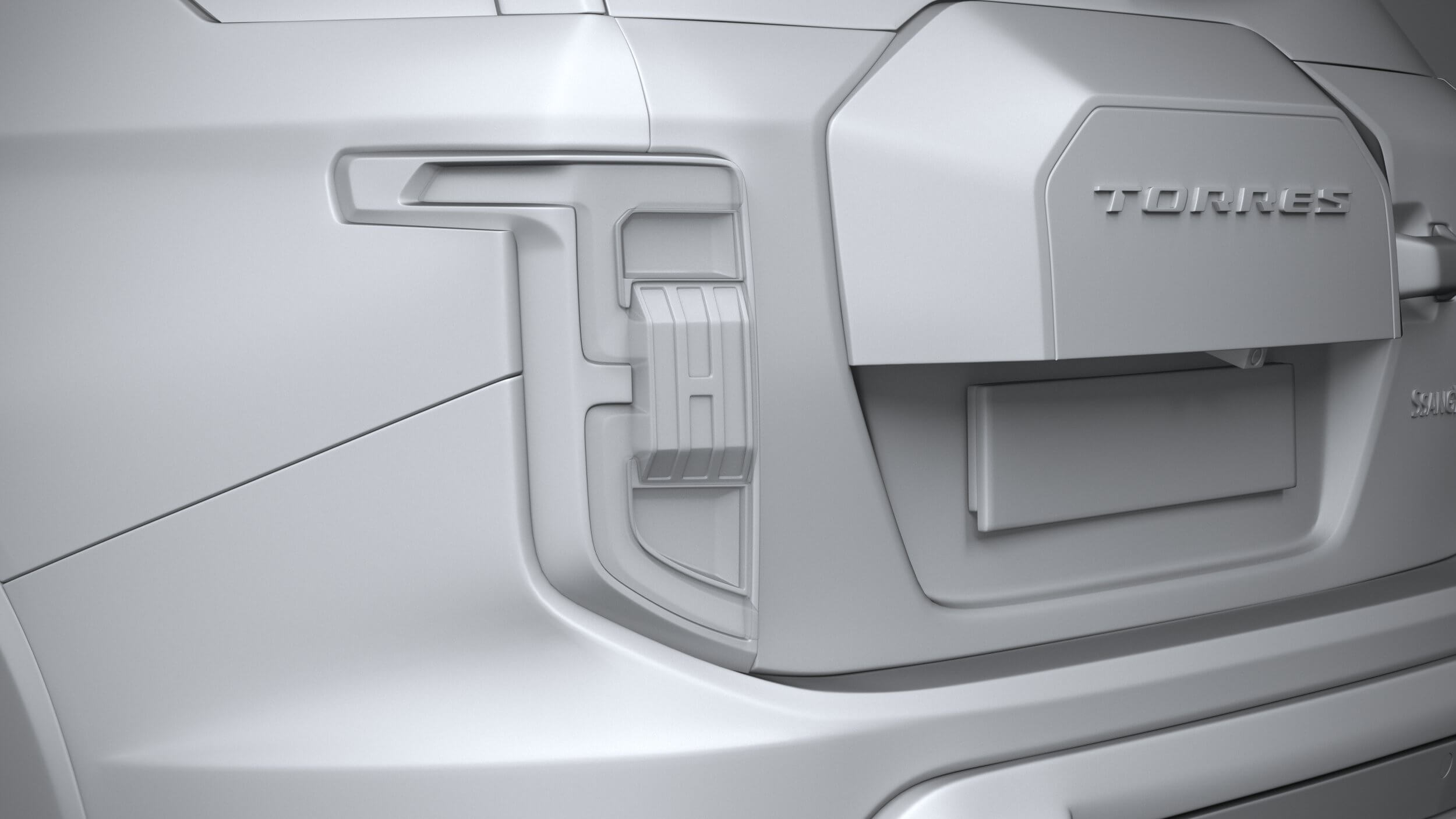 SsangYong Torres 2024 - 3D Model by SQUIR