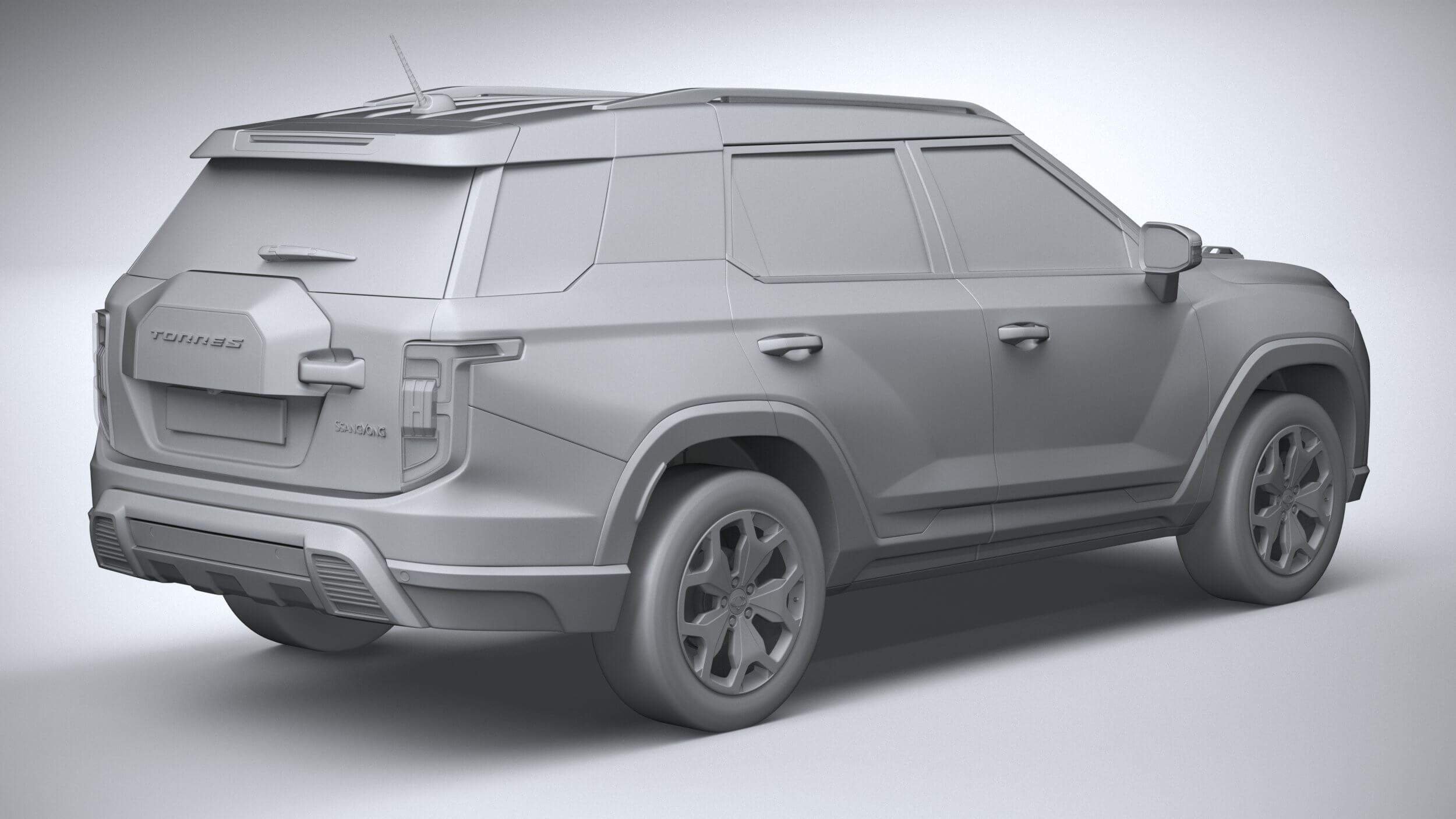 SsangYong Torres 2024 - 3D Model by SQUIR