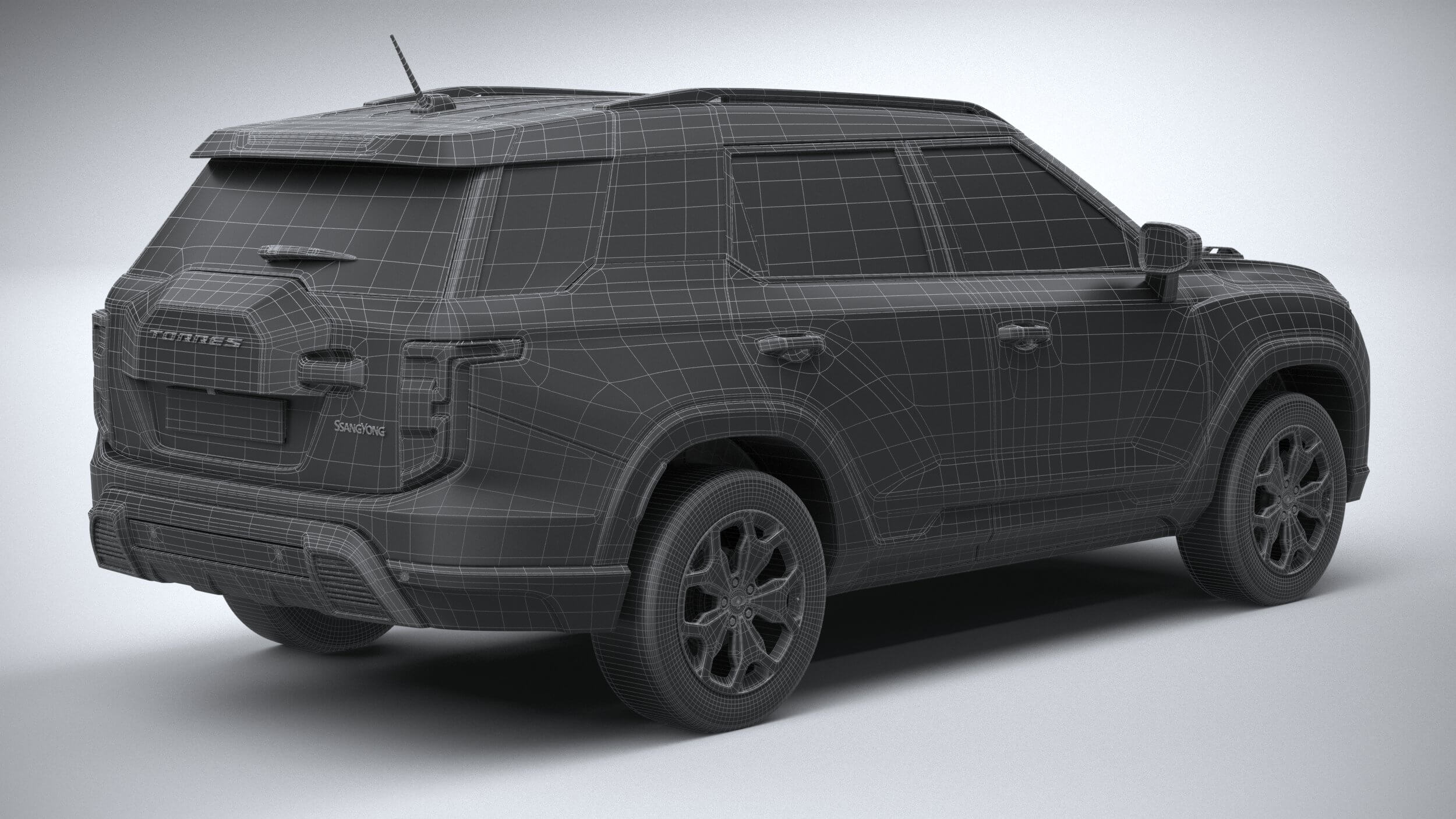 SsangYong Torres 2024 - 3D Model by SQUIR