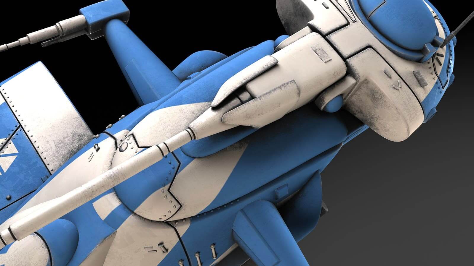 Star Wars AAT Battle Tank - 3D Model by SQUIR