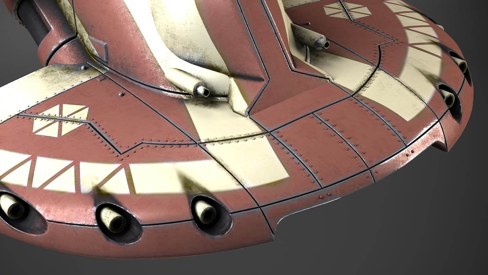 Star Wars AAT Battle Tank - 3D Model by SQUIR