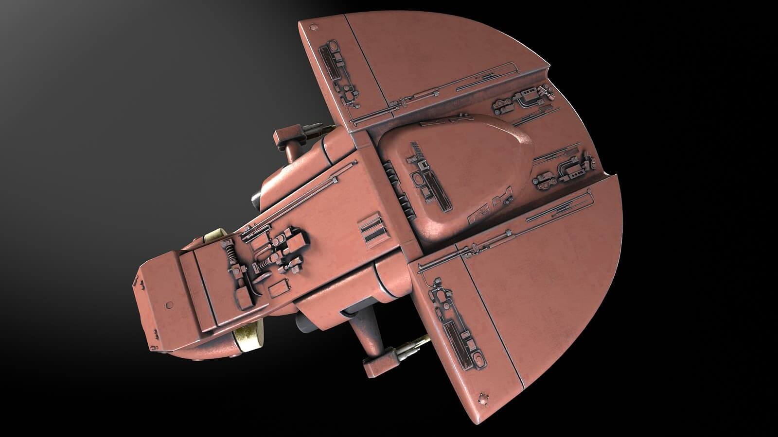 Star Wars AAT Battle Tank - 3D Model by SQUIR
