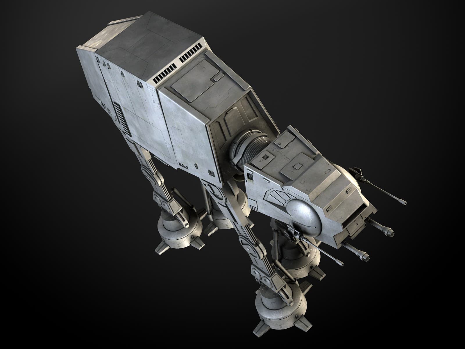 Star Wars AT-AT Walker 3D Model by SQUIR