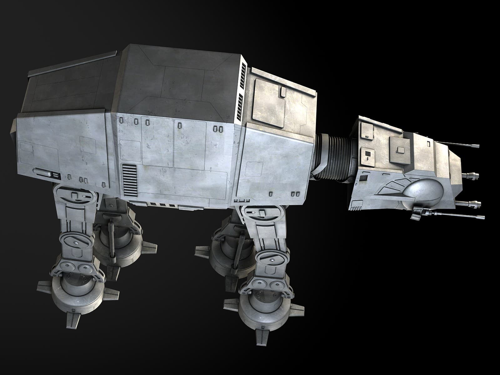 Star Wars AT-AT Walker 3D Model by SQUIR