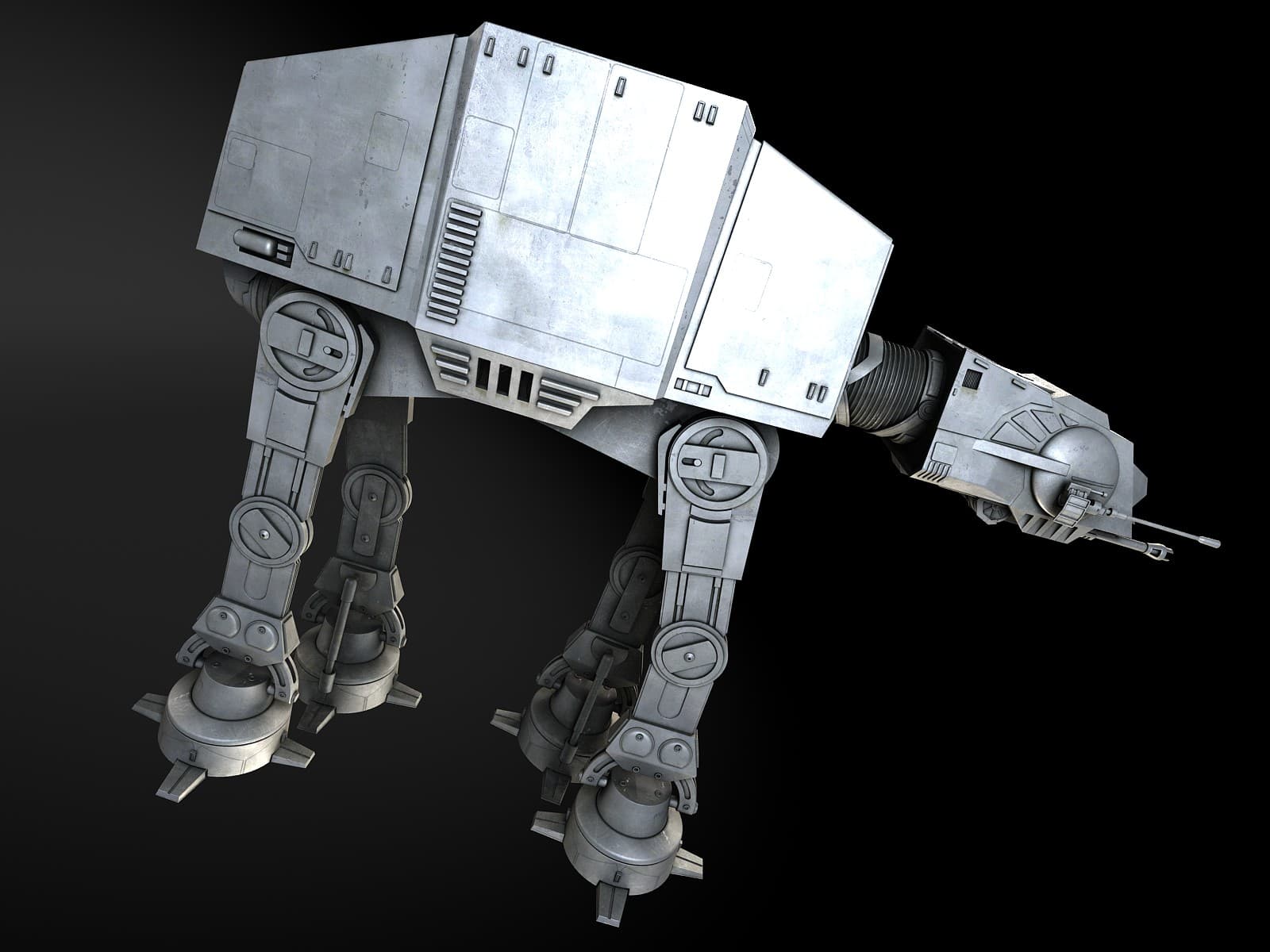 Star Wars AT-AT Walker 3D Model by SQUIR