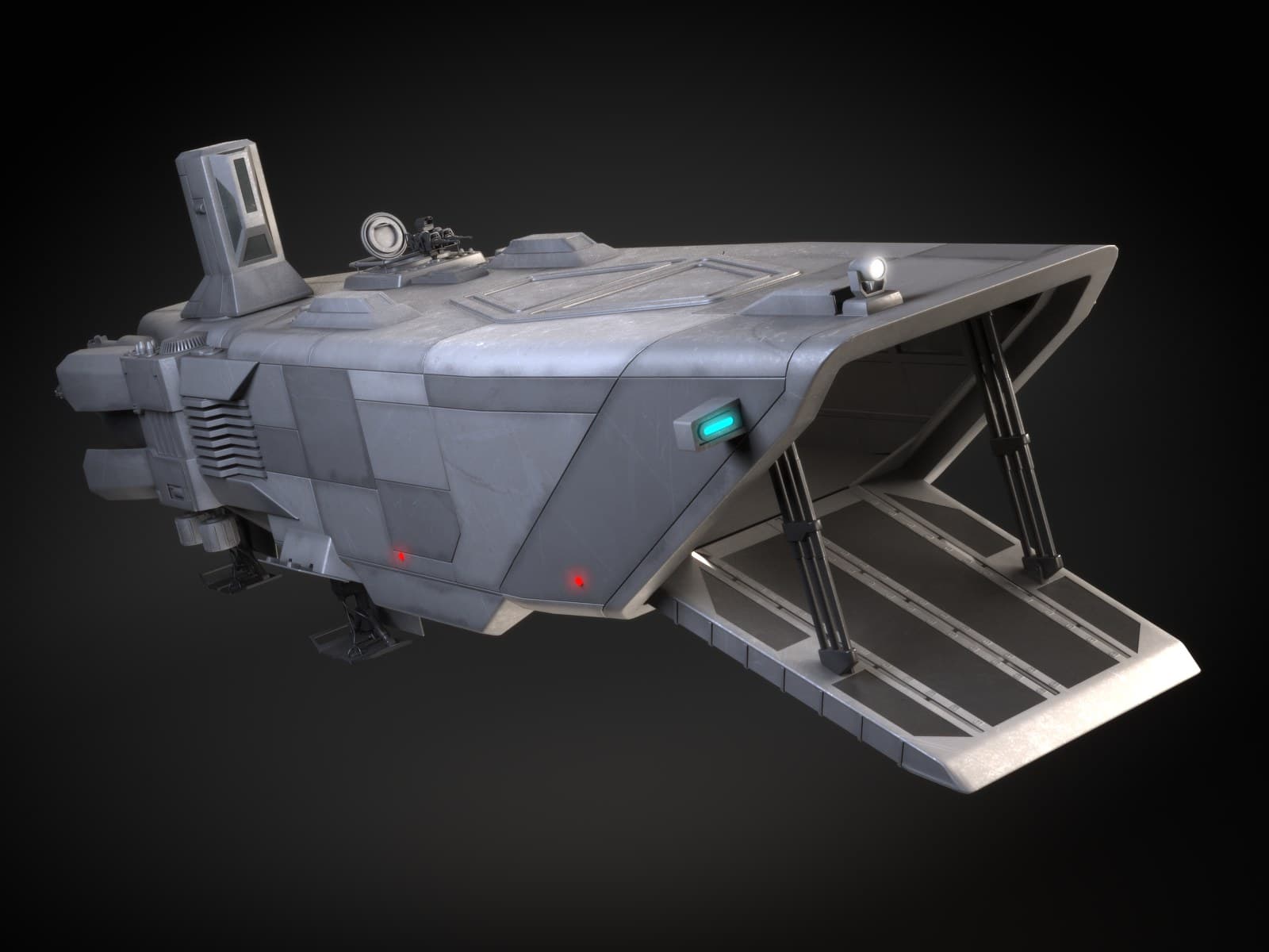 Star Wars Atmospheric Assault Lander - 3D Model by SQUIR
