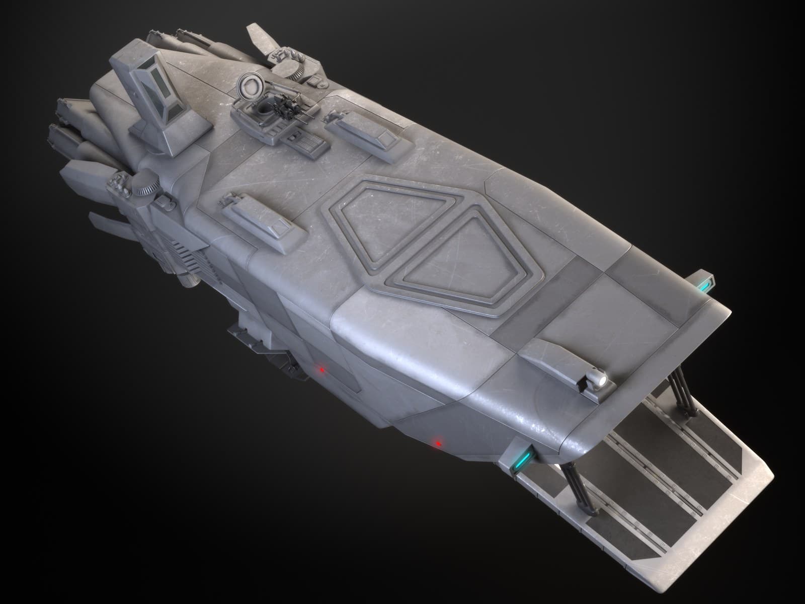 Star Wars Atmospheric Assault Lander - 3D Model by SQUIR