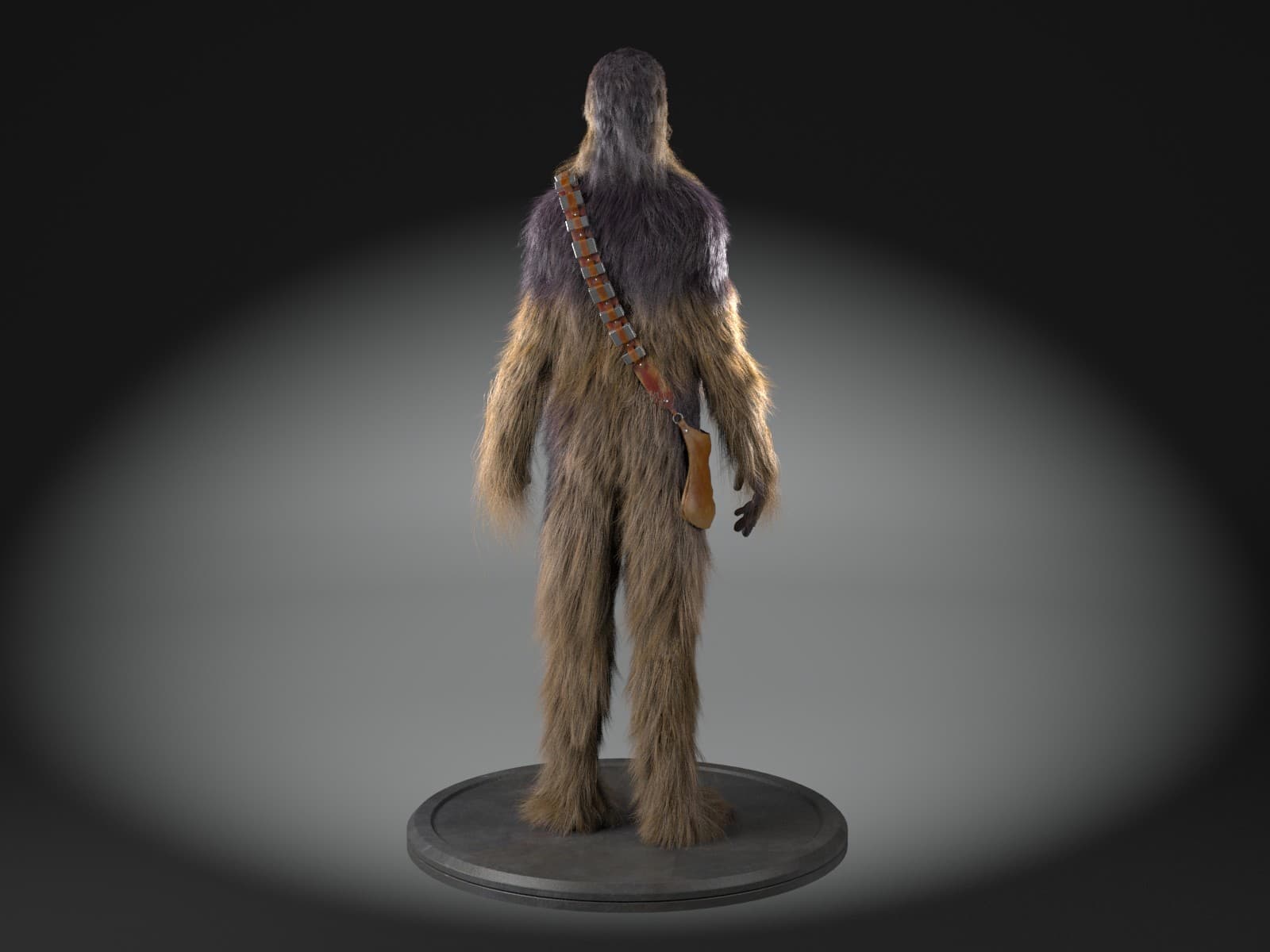 Star Wars Chewbacca - 3D Model by SQUIR