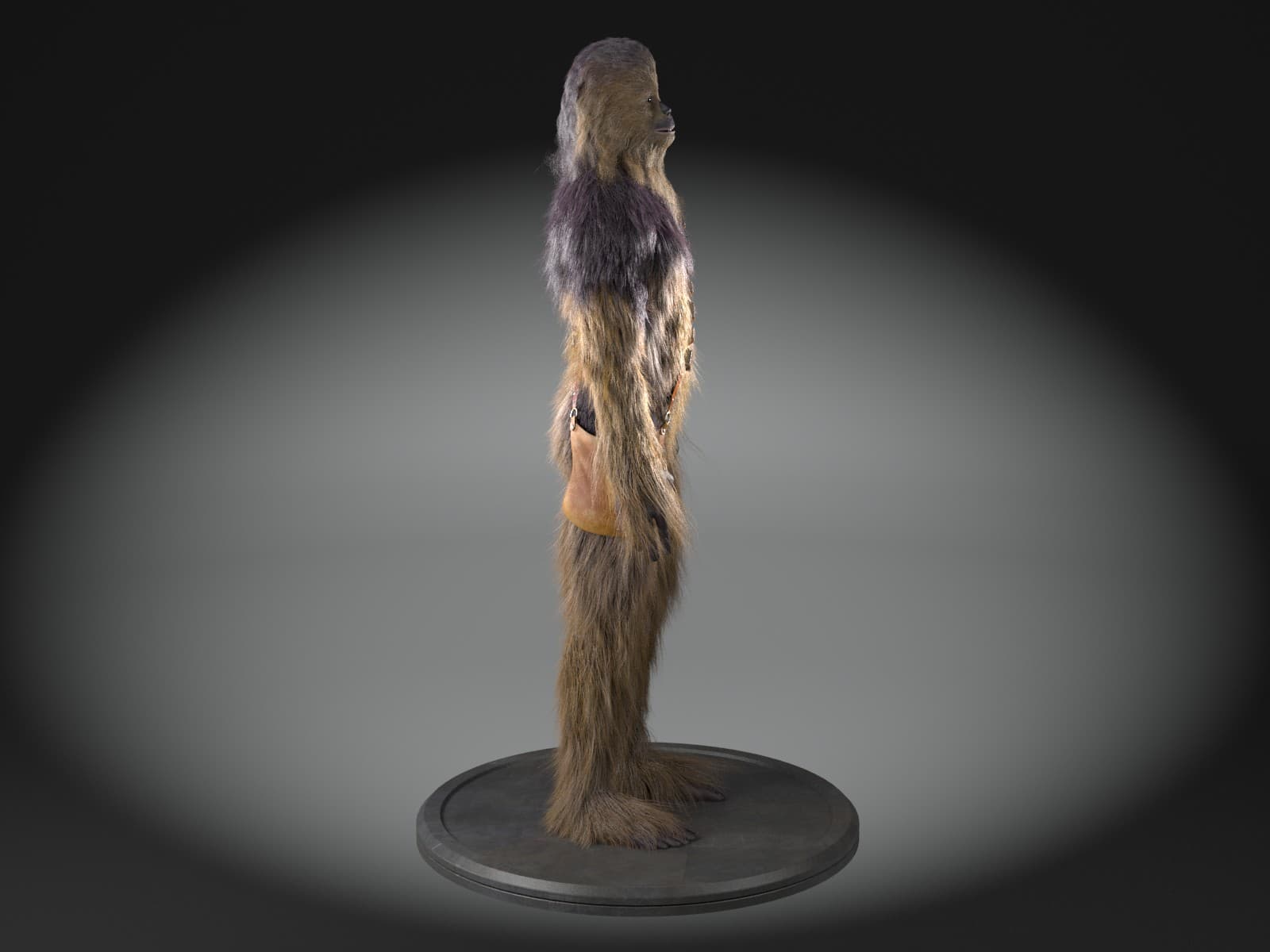 Star Wars Chewbacca - 3D Model by SQUIR