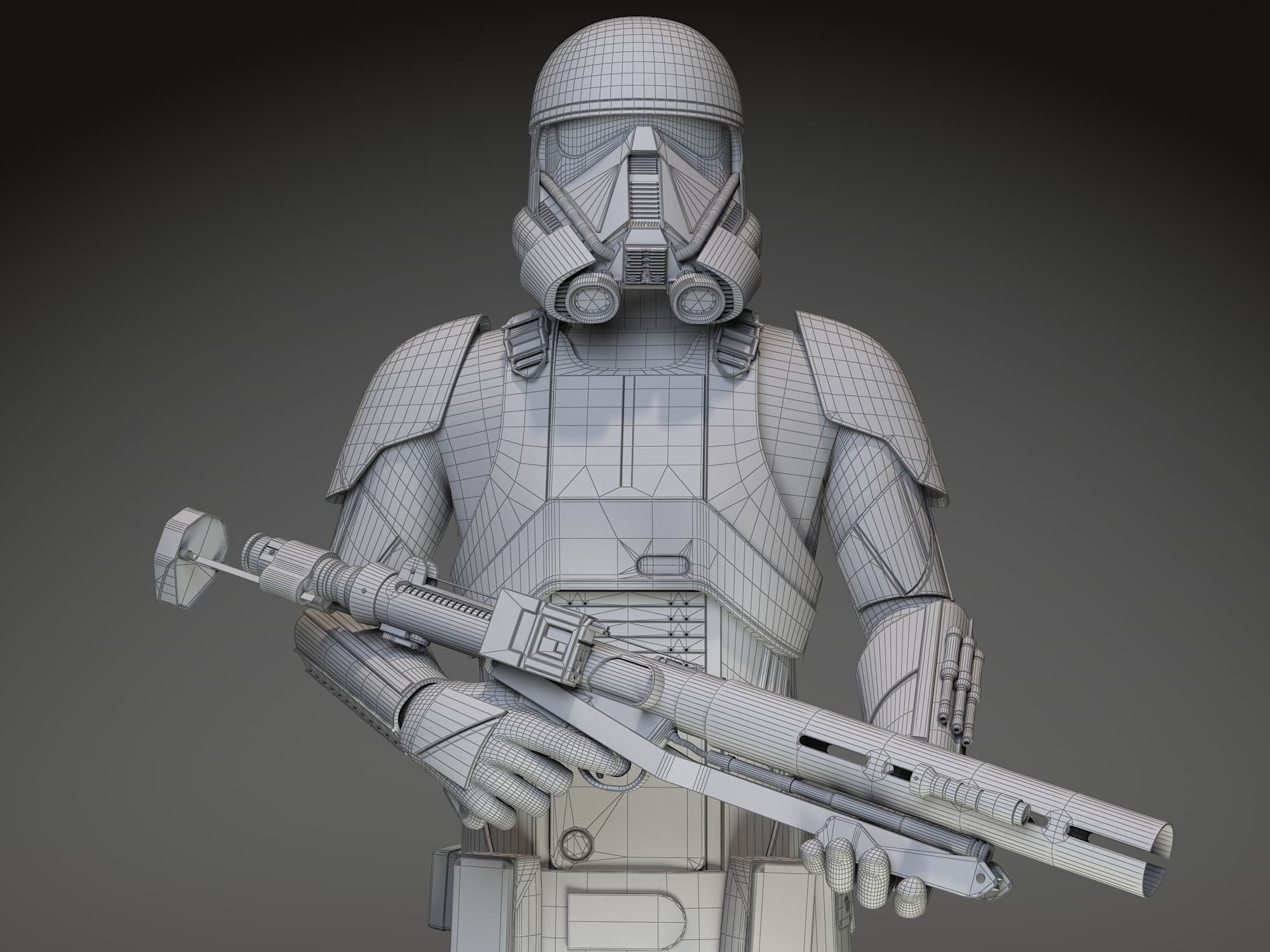 Star Wars Death Trooper - 3D Model by SQUIR