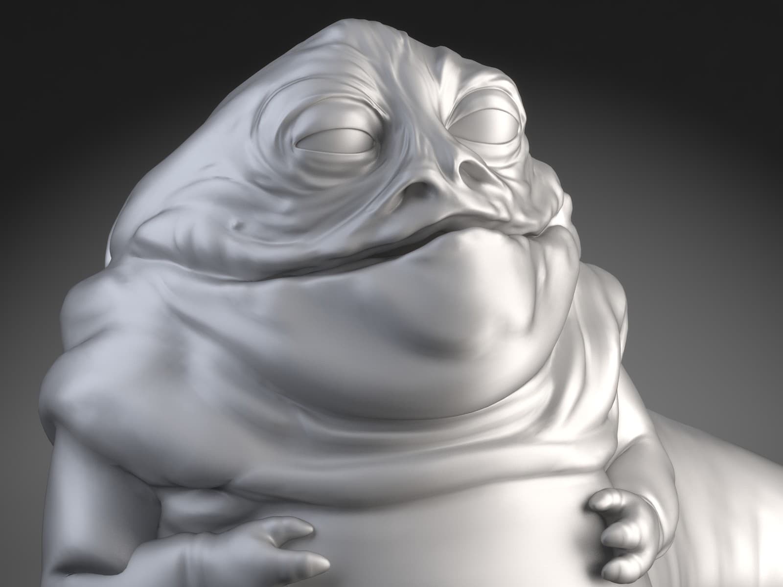 Star Wars Jabba The Hutt - 3D Model by SQUIR