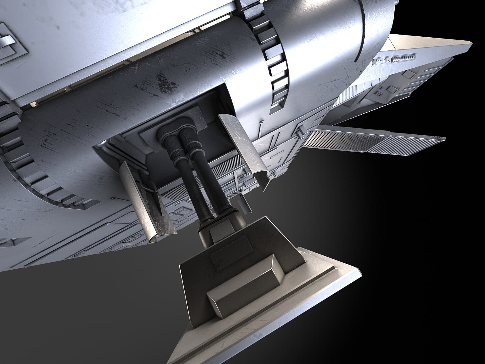 Star Wars Lambda T4A Class Shuttle - 3D Model by SQUIR