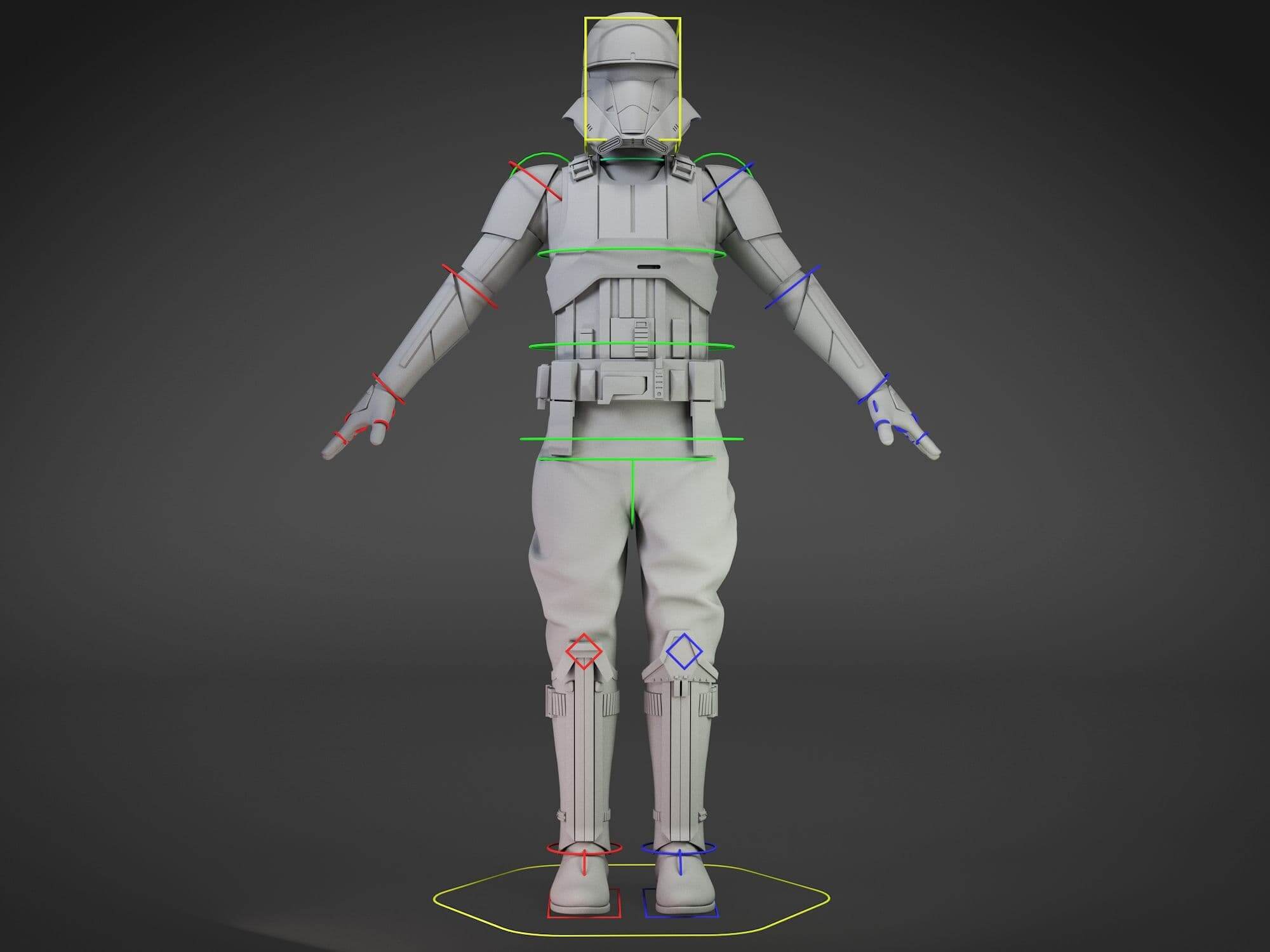 Star Wars Tank Trooper - 3D Model by SQUIR