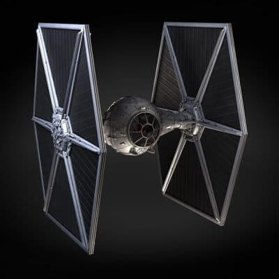 Star Wars TIE Fighter With Interior - 3D Model by SQUIR
