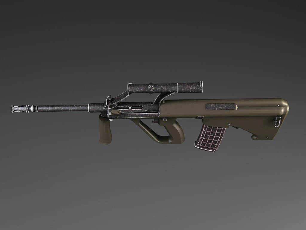 Steyr AUG A1 - 3D Model by SQUIR