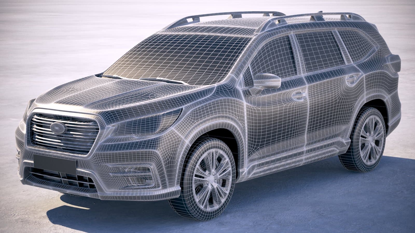Subaru Ascent 2019 - 3D Model by SQUIR
