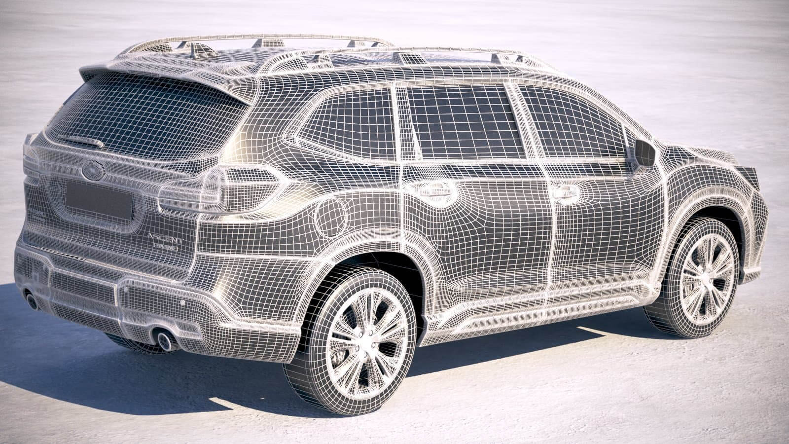 Subaru Ascent 2019 - 3D Model by SQUIR