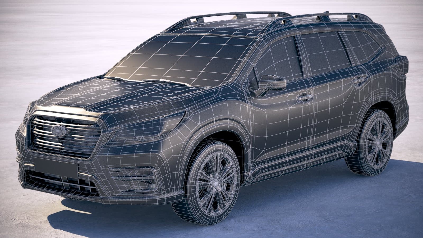 Subaru Ascent 2019 - 3D Model by SQUIR