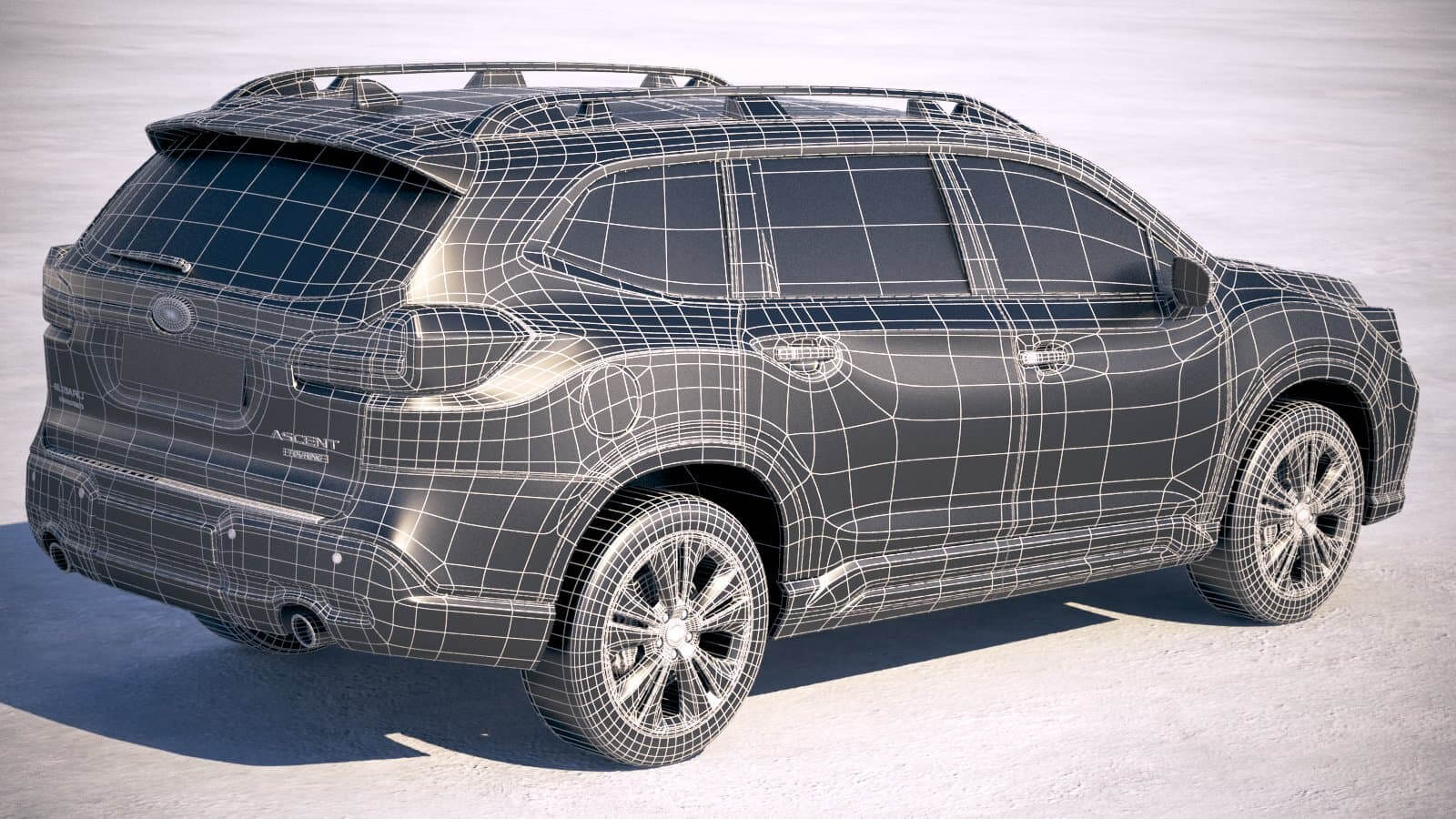 Subaru Ascent 2019 - 3D Model by SQUIR