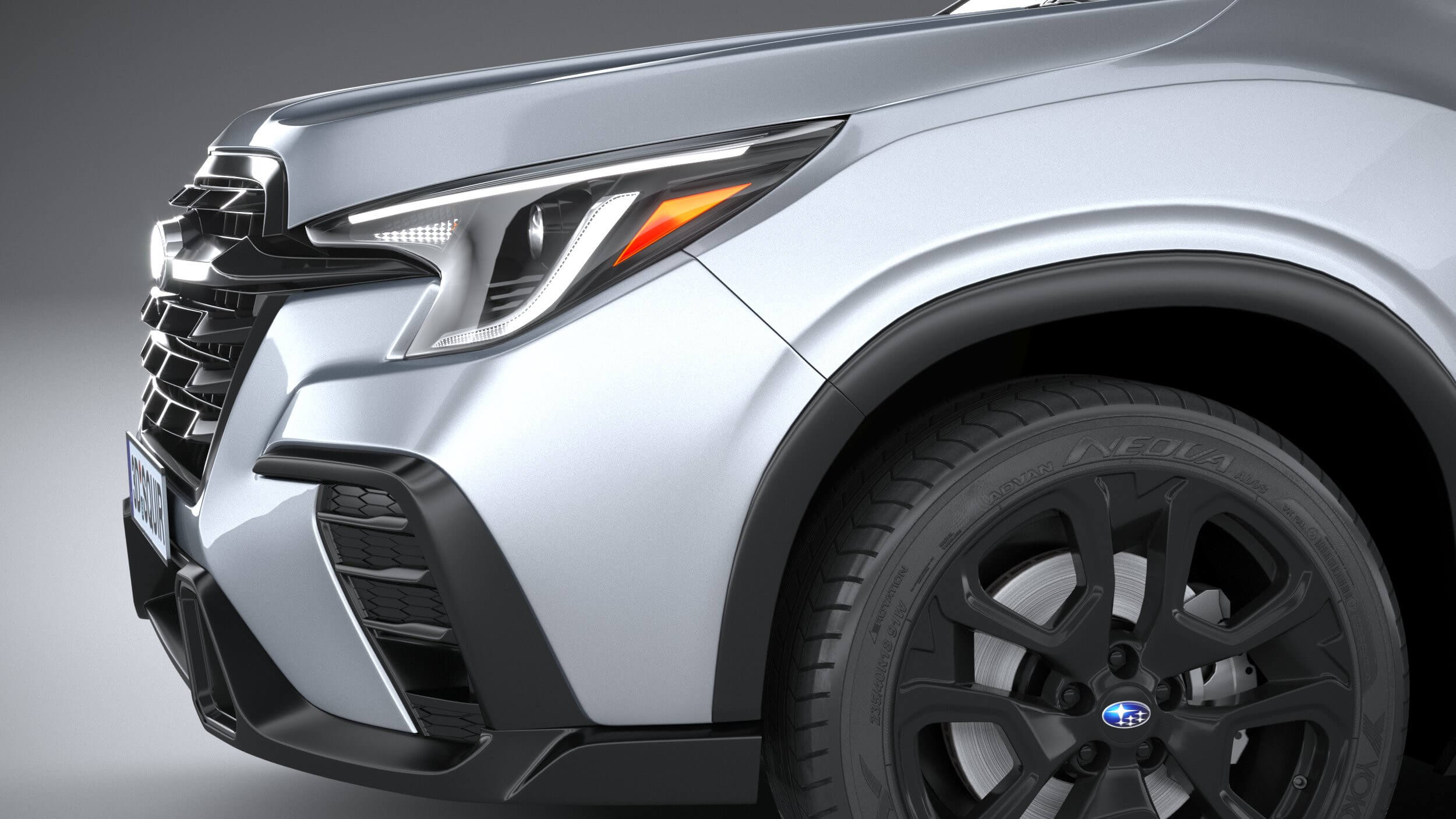 Subaru Ascent 2023 - 3D Model by SQUIR