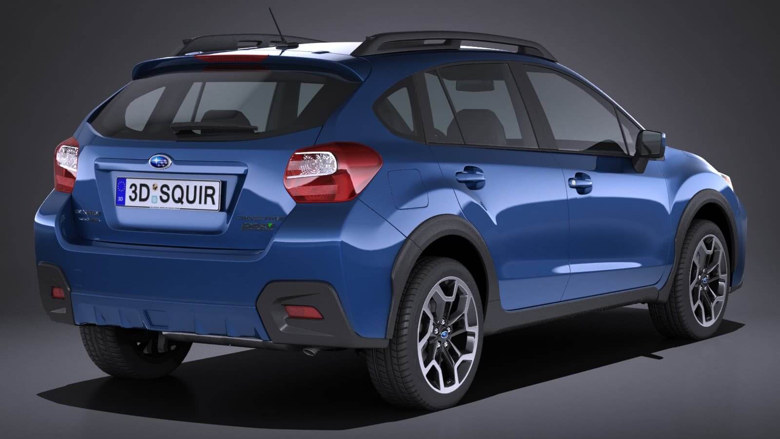 Subaru Crosstrack 2018 - 3D Model by SQUIR