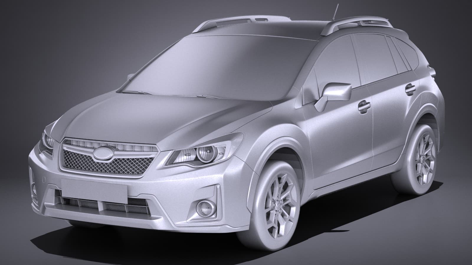 Subaru Crosstrack 2018 - 3D Model by SQUIR