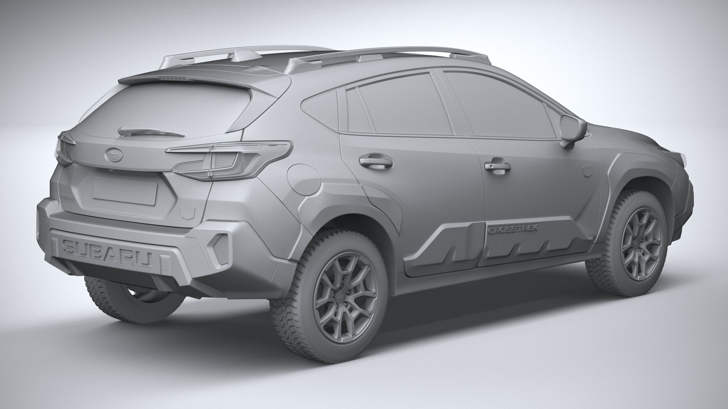 Subaru Crosstrek Wilderness 2024 - 3D Model by SQUIR
