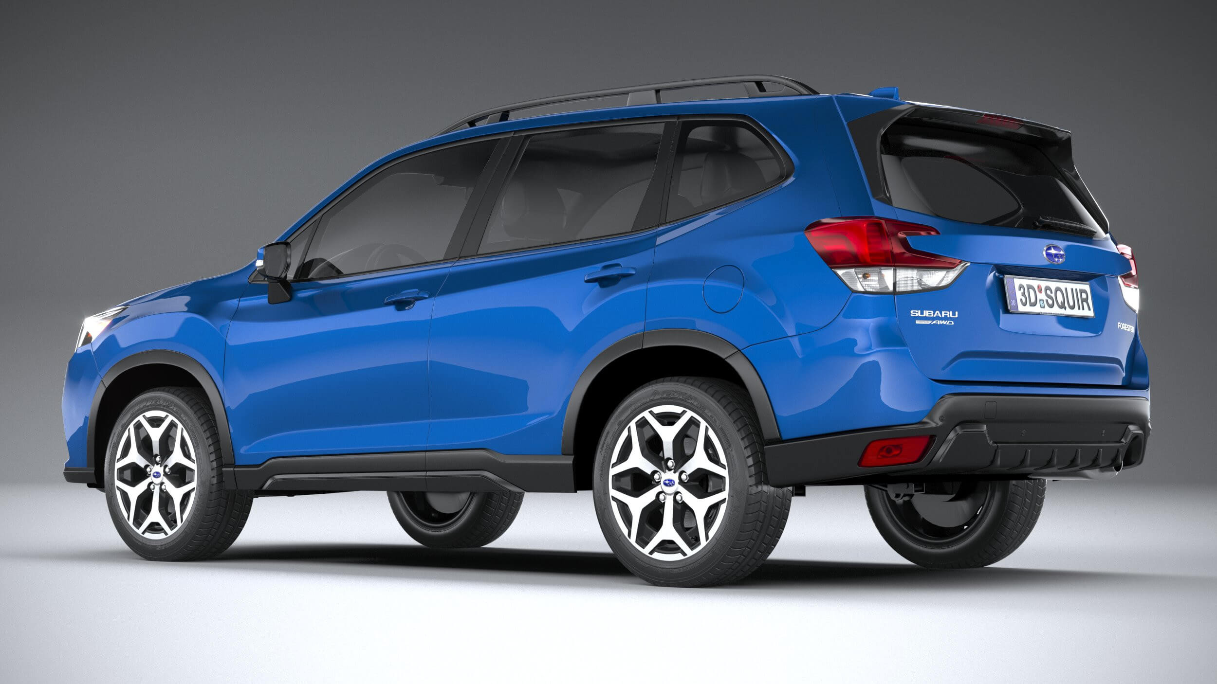 Subaru Forester 2023 - 3D Model by SQUIR