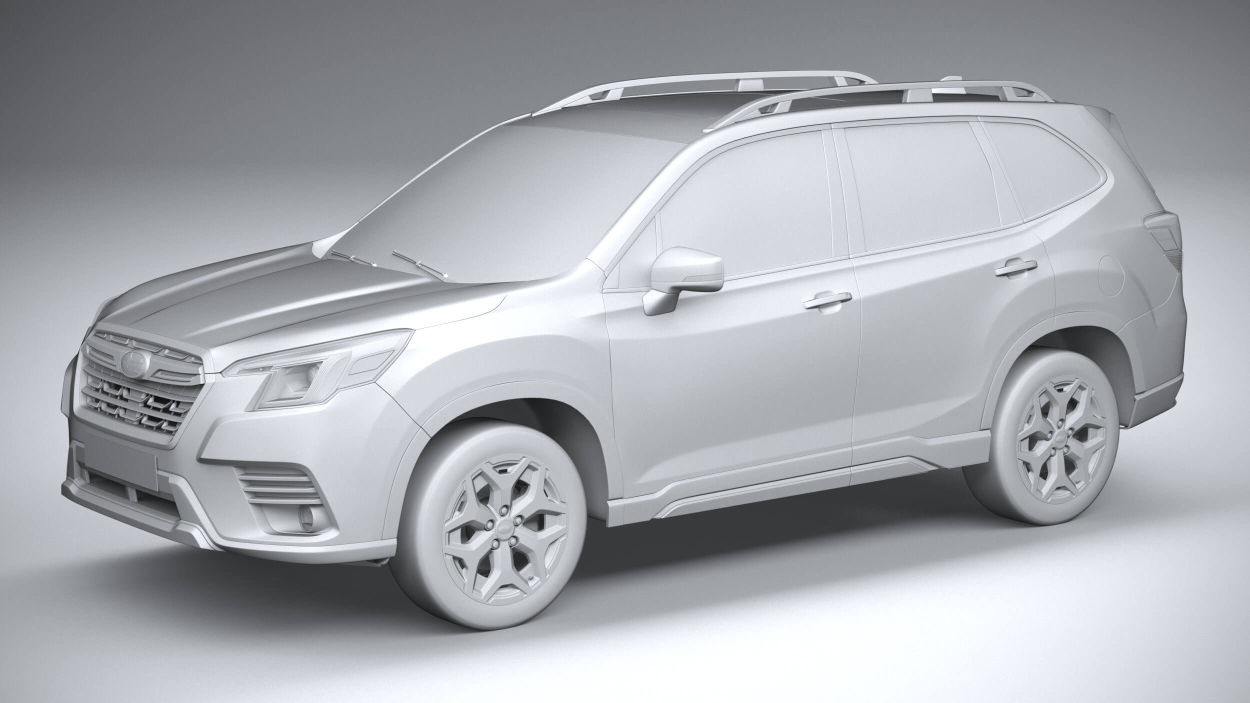 Subaru Forester 2023 - 3D Model by SQUIR