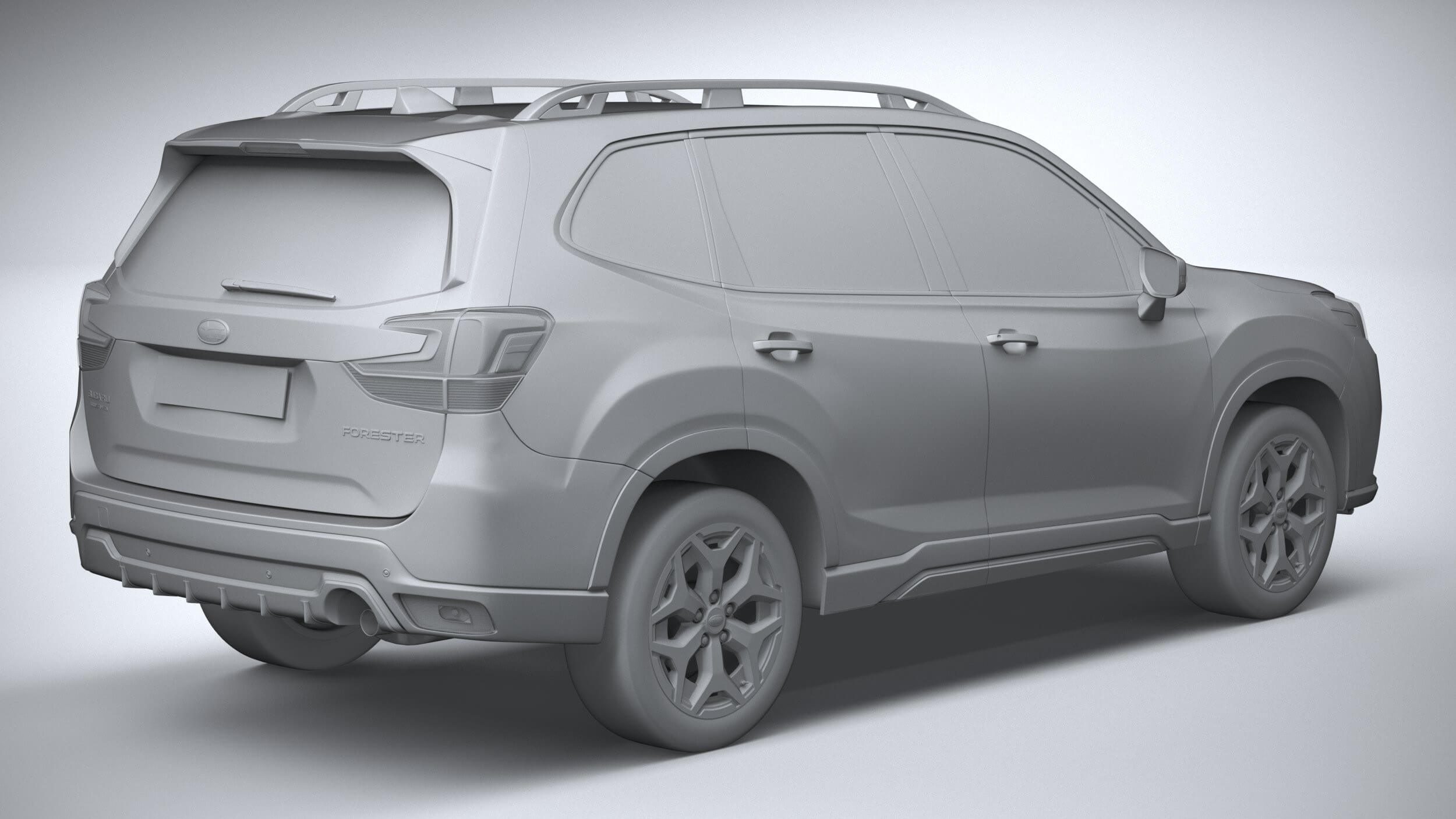 Subaru Forester 2023 - 3D Model by SQUIR