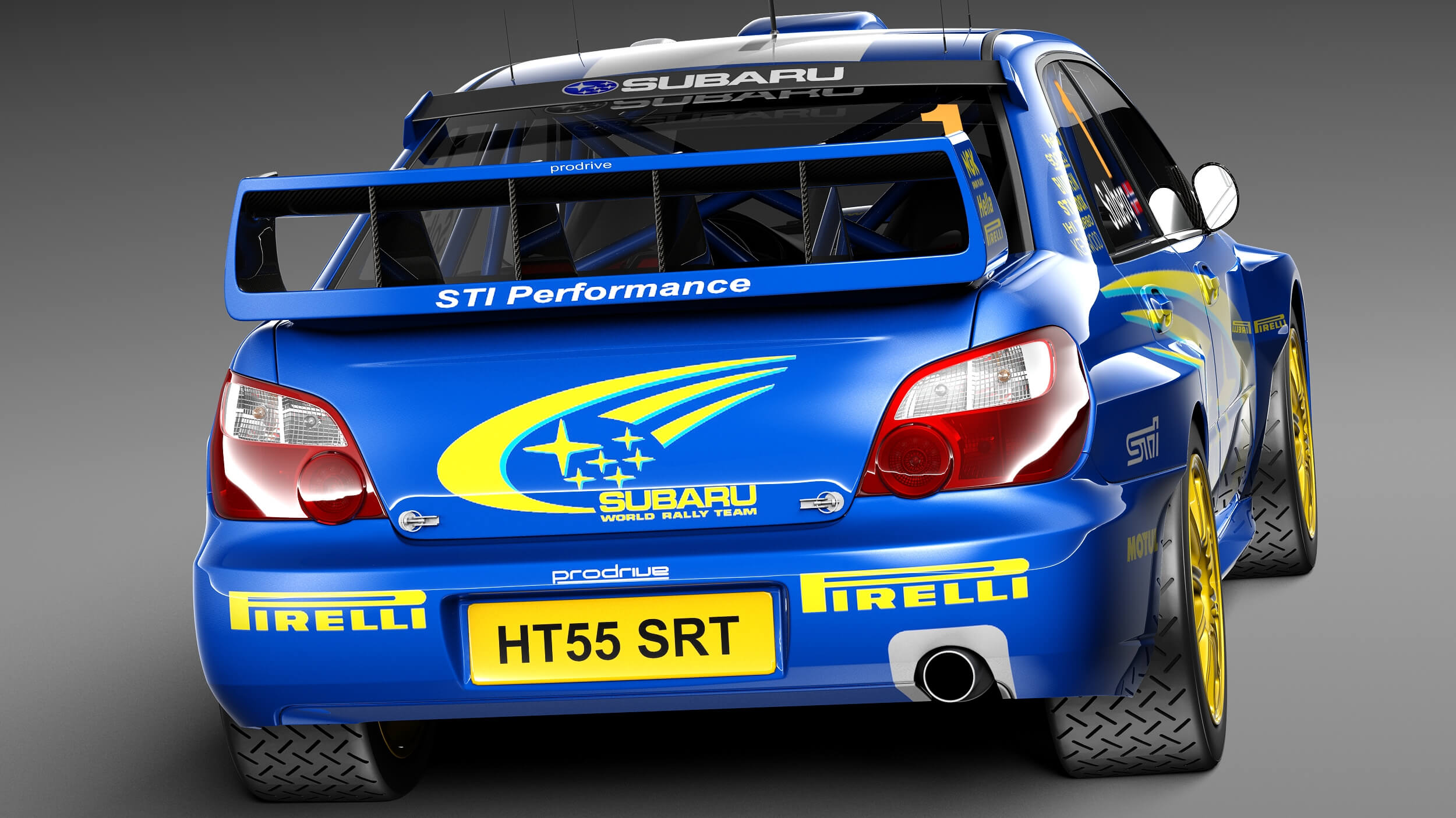 Subaru Impreza STI WRC 2004 - 3D Model by SQUIR