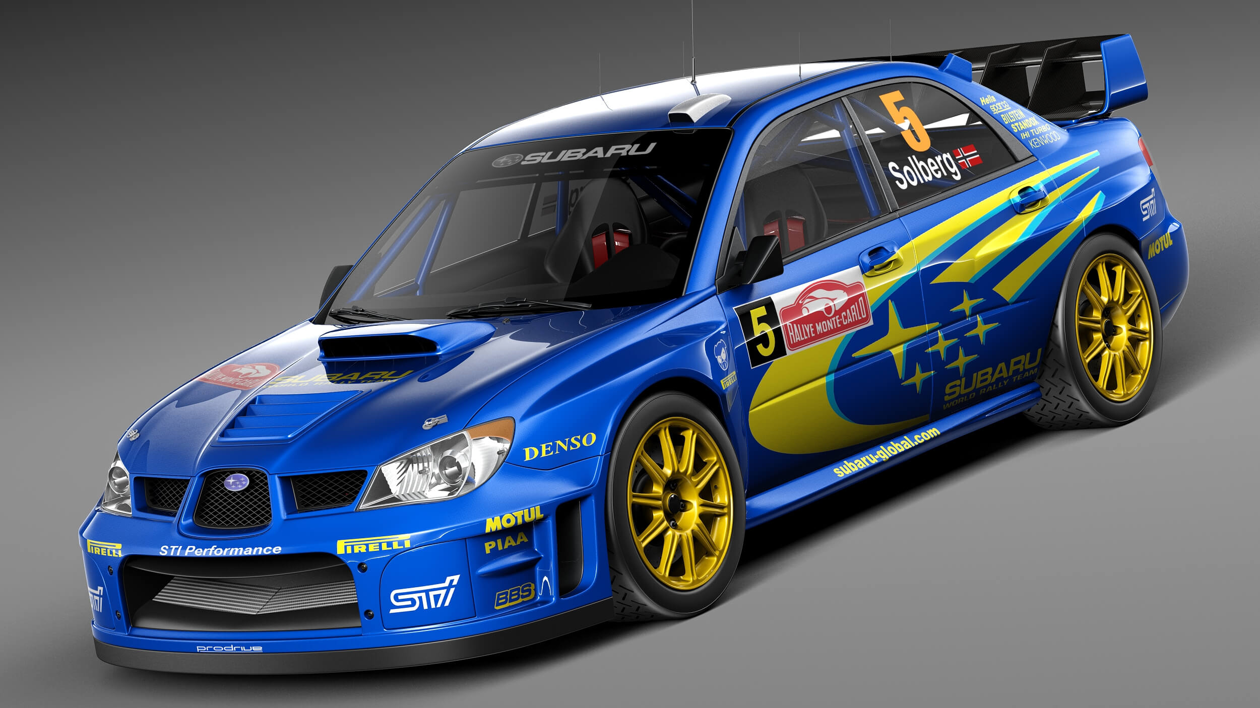 Subaru Impreza STI WRC 2006 - 3D Model by SQUIR