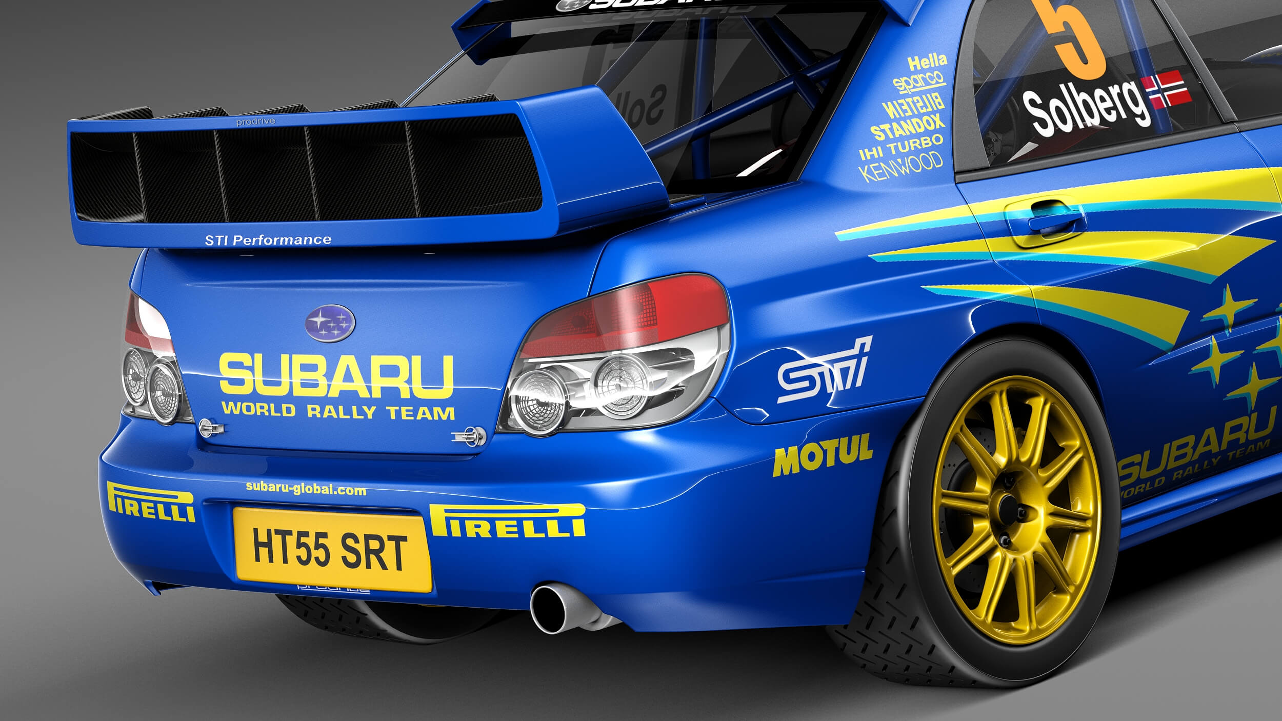 Subaru Impreza STI WRC 2006 - 3D Model by SQUIR