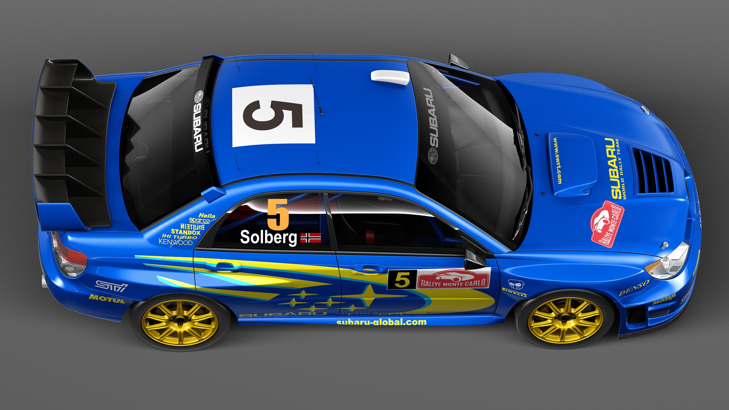 Subaru Impreza STI WRC 2006 - 3D Model by SQUIR