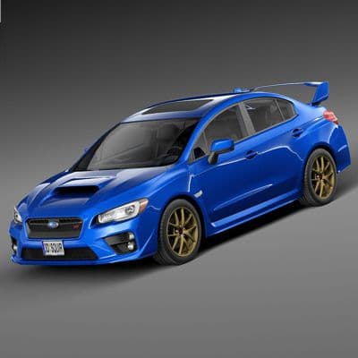 Subaru Impreza WRX STI 2015 - 3D Model by SQUIR